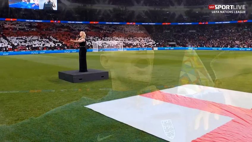 Queen Elizabeth: «God Save The King» sorgt für Gänsehaut im Wembley