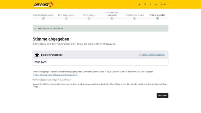 Post demonstriert neues E-Voting für die Schweiz | Nau.ch