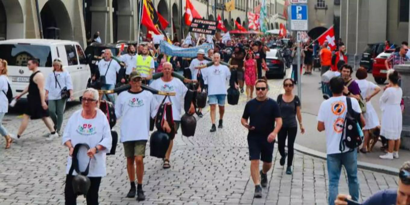 Coronavirus: Demo in Bern ohne grössere Zwischenfälle | Nau.ch