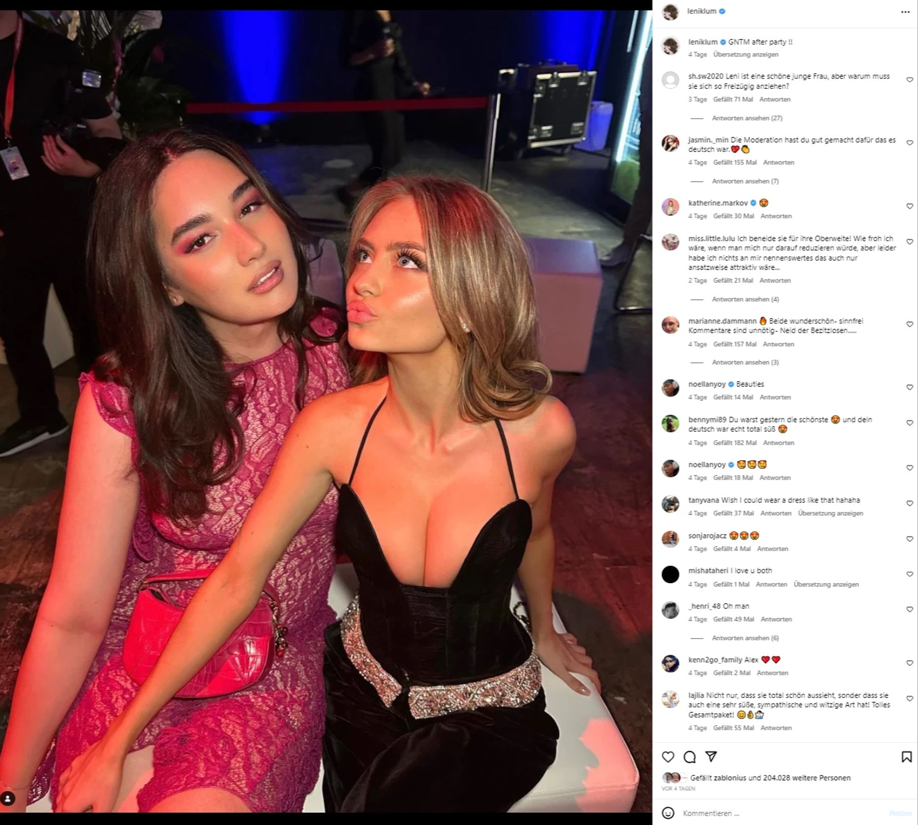 Heidi Klum: Tochter Leni zeigt ungefilterte Realität | Nau.ch