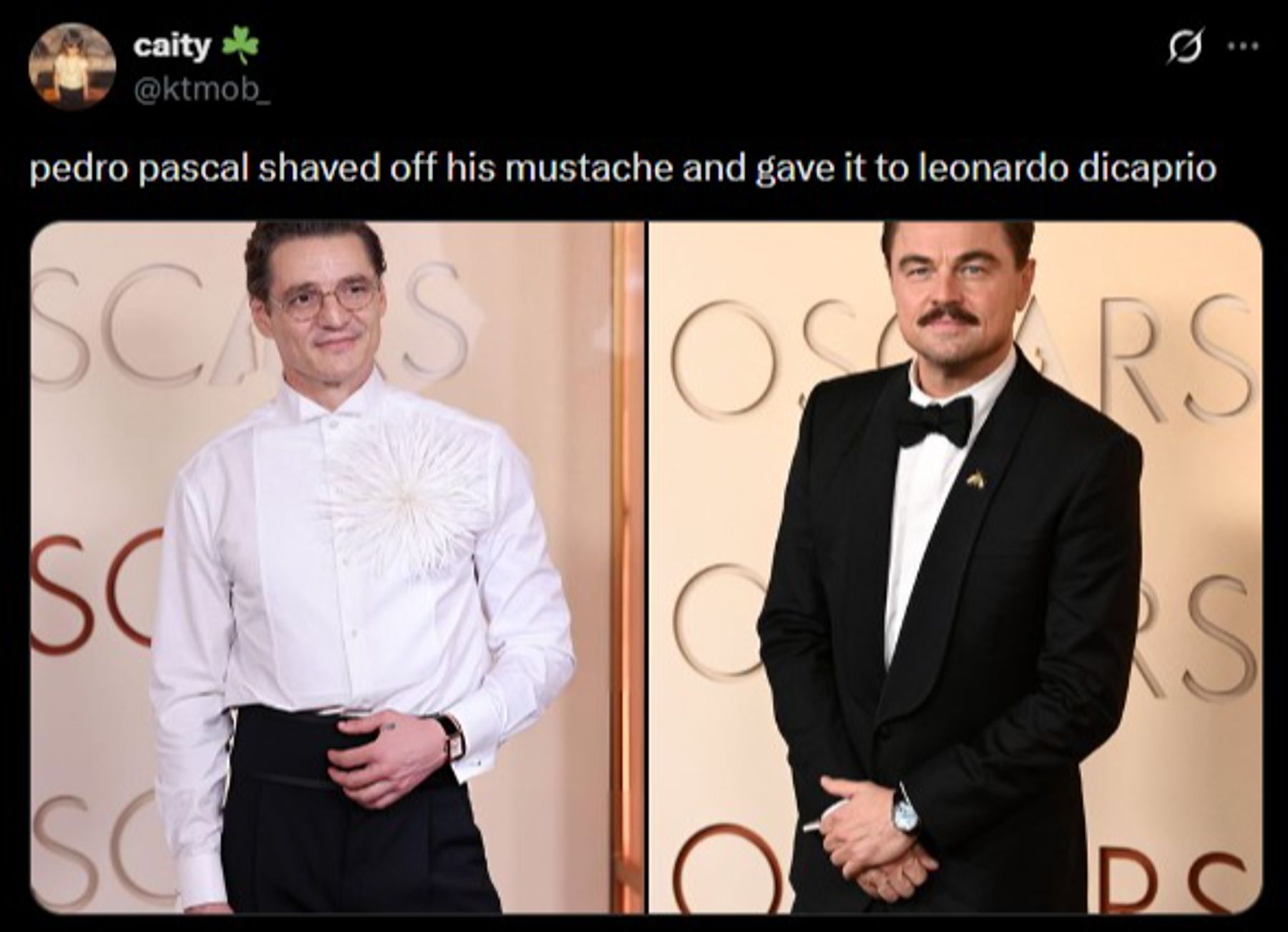 Leonardo Di Caprio zeigt sich mit gefärbtem Haar & «Porno-Schnauz» | Nau.ch
