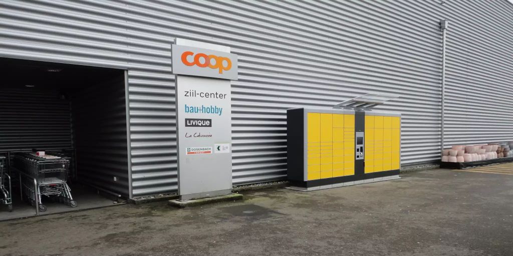 My Post 24-Automat im Ziil-Center Kreuzlingen