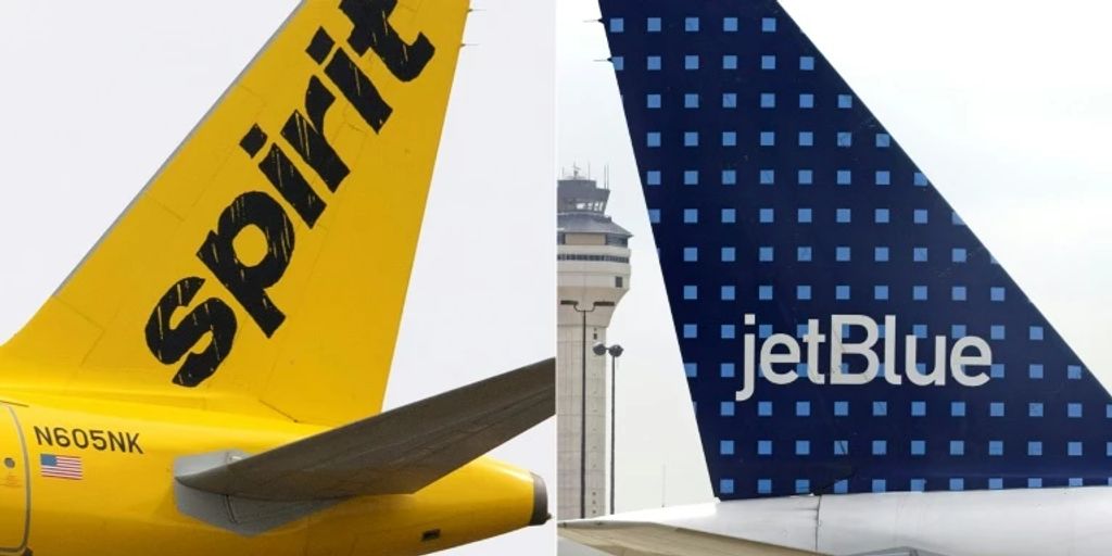 US-Regierung will Fusion von Fluggesellschaften Jetblue und Spirit ...