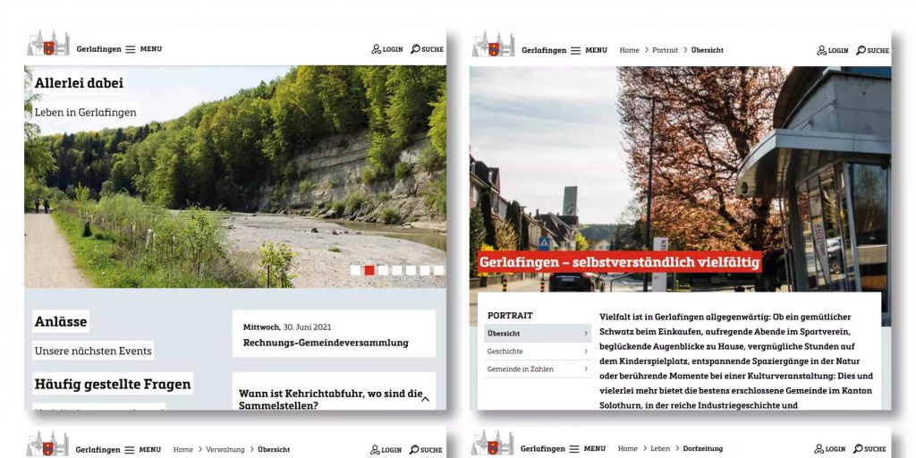 Gerlafingen: Die neue Website der Einwohnergemeinde ist online