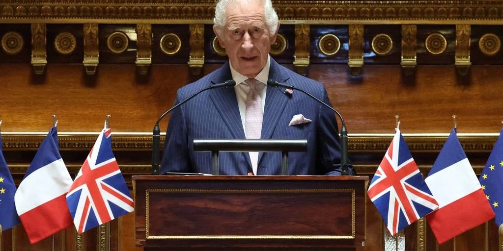 Mountainbiker treffen auf König Charles III. in Schottland