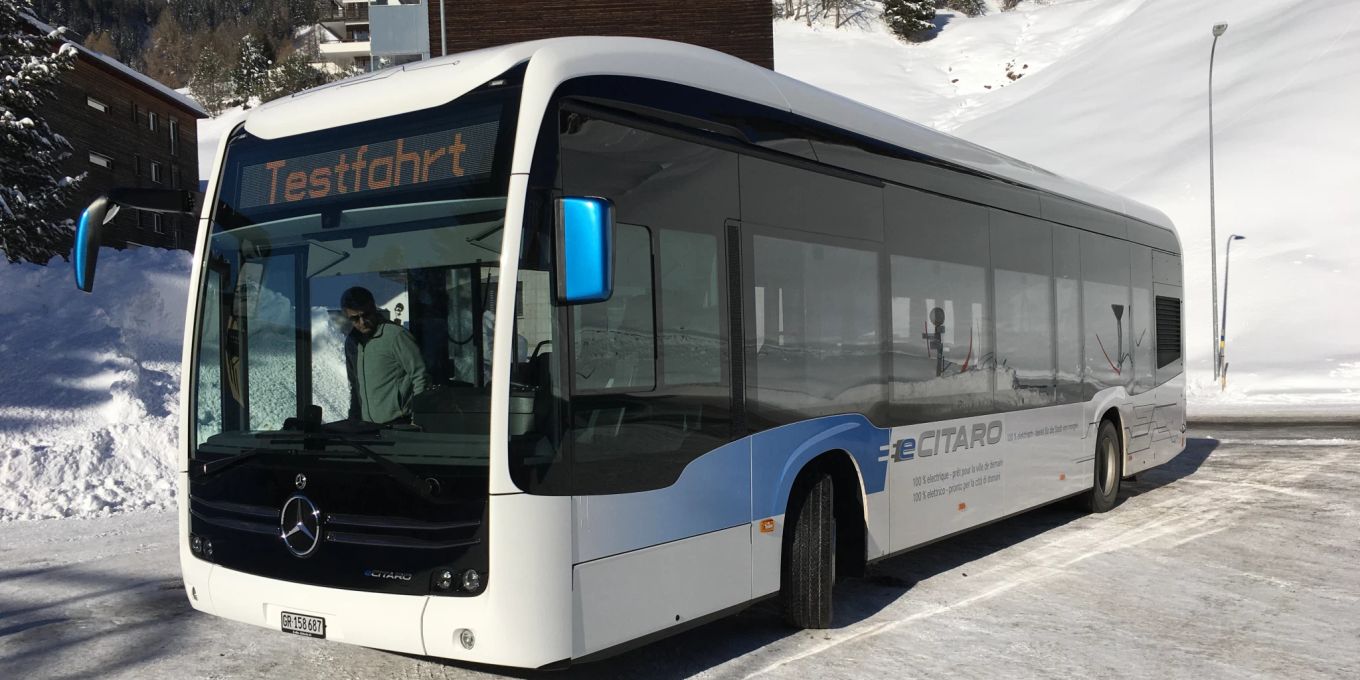 Davos: Elektrifizierung der Bus- und Kommunalfahrzeugflotte | Nau.ch
