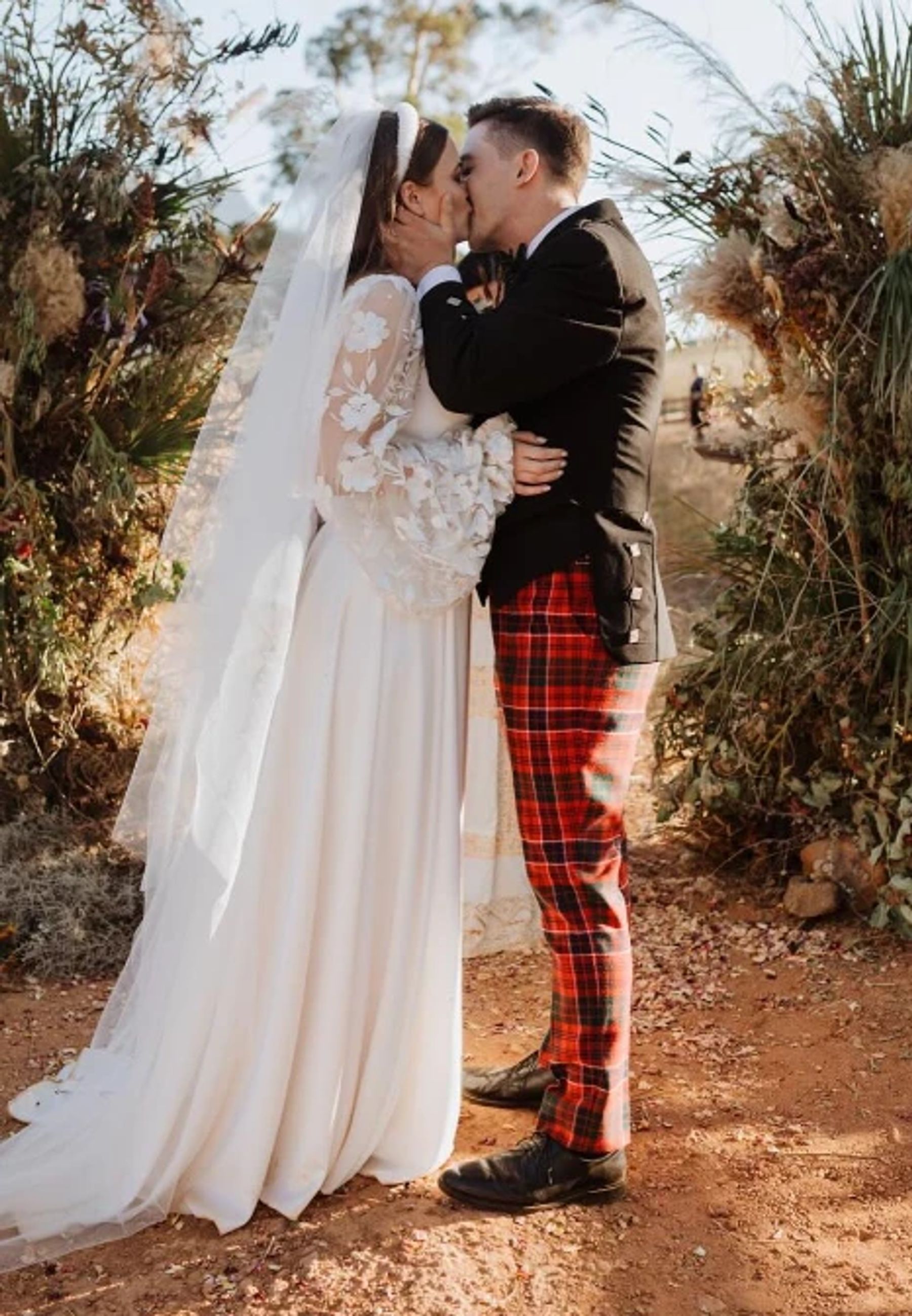 Ex-Miss Dominique Rinderknecht gibt Einblicke in ihre Traumhochzeit ...