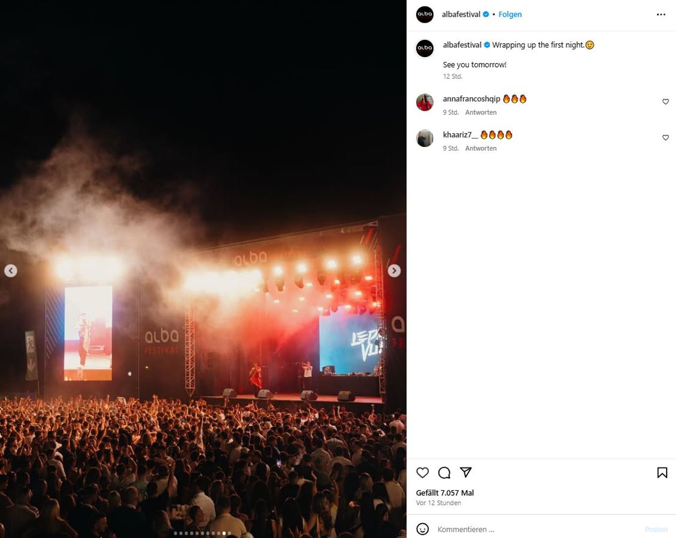 Alba Festival in Zürich: Tausende feiern im Herzen der Stadt | Nau.ch