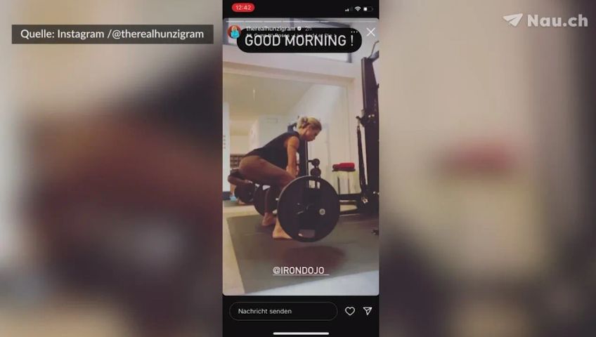 Hier zeigt Michelle Hunziker ihr Knallhart-Workout