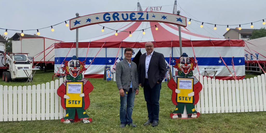 Der Zirkus Stey gastiert bis am 4. Oktober in Diessenhofen