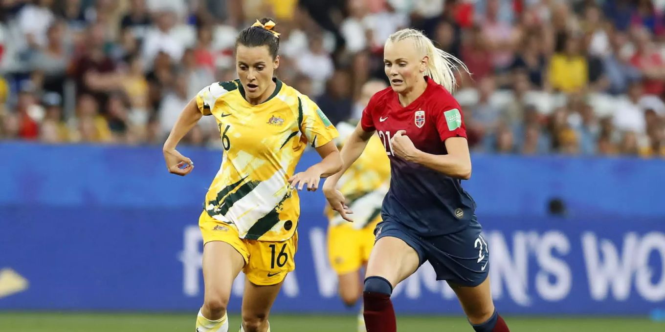 Elegantes Norwegische Fuballnationalmannschaft Der Frauen Fotos