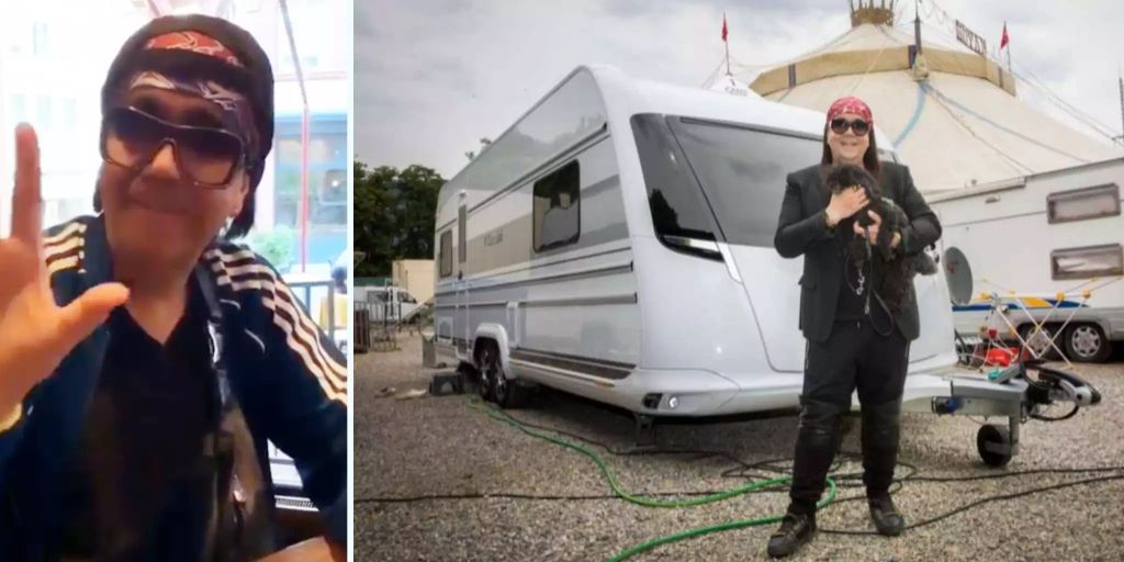 Mike Shiva nahm wegen Leben im Wohnwagen ab