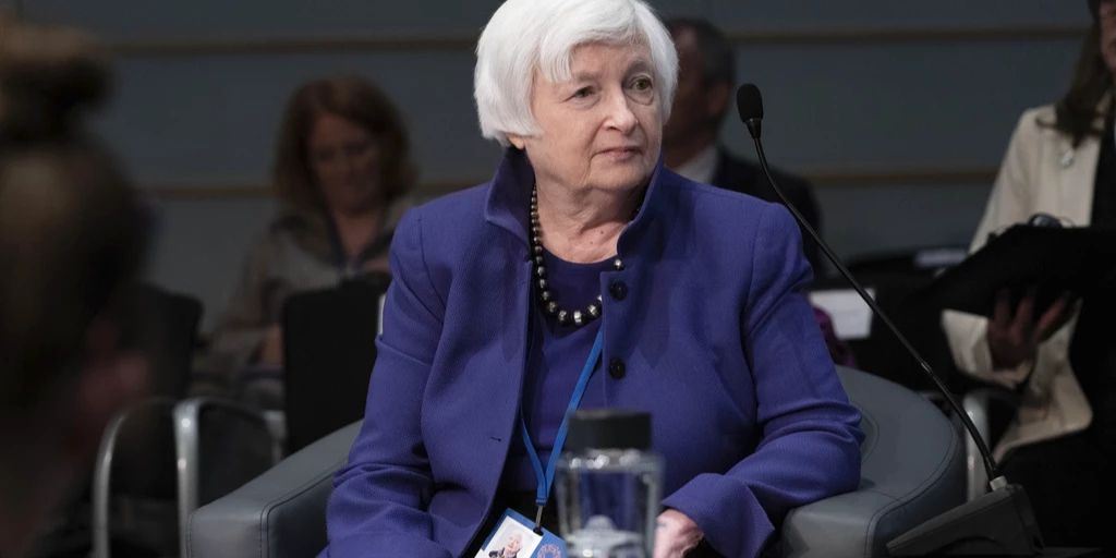 Janet Yellen mahnt zur finanziellen Unterstützung der Ukraine