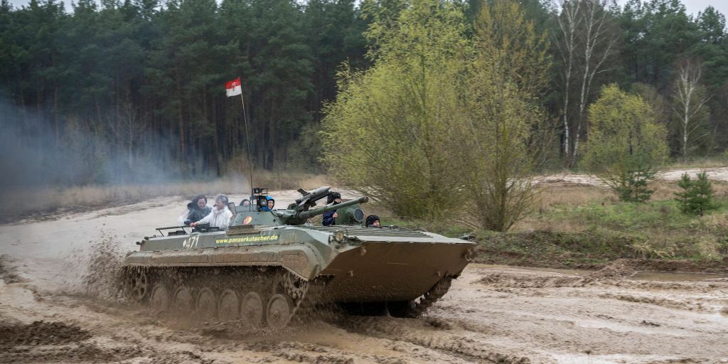 Panzerfahren als Freizeitspass