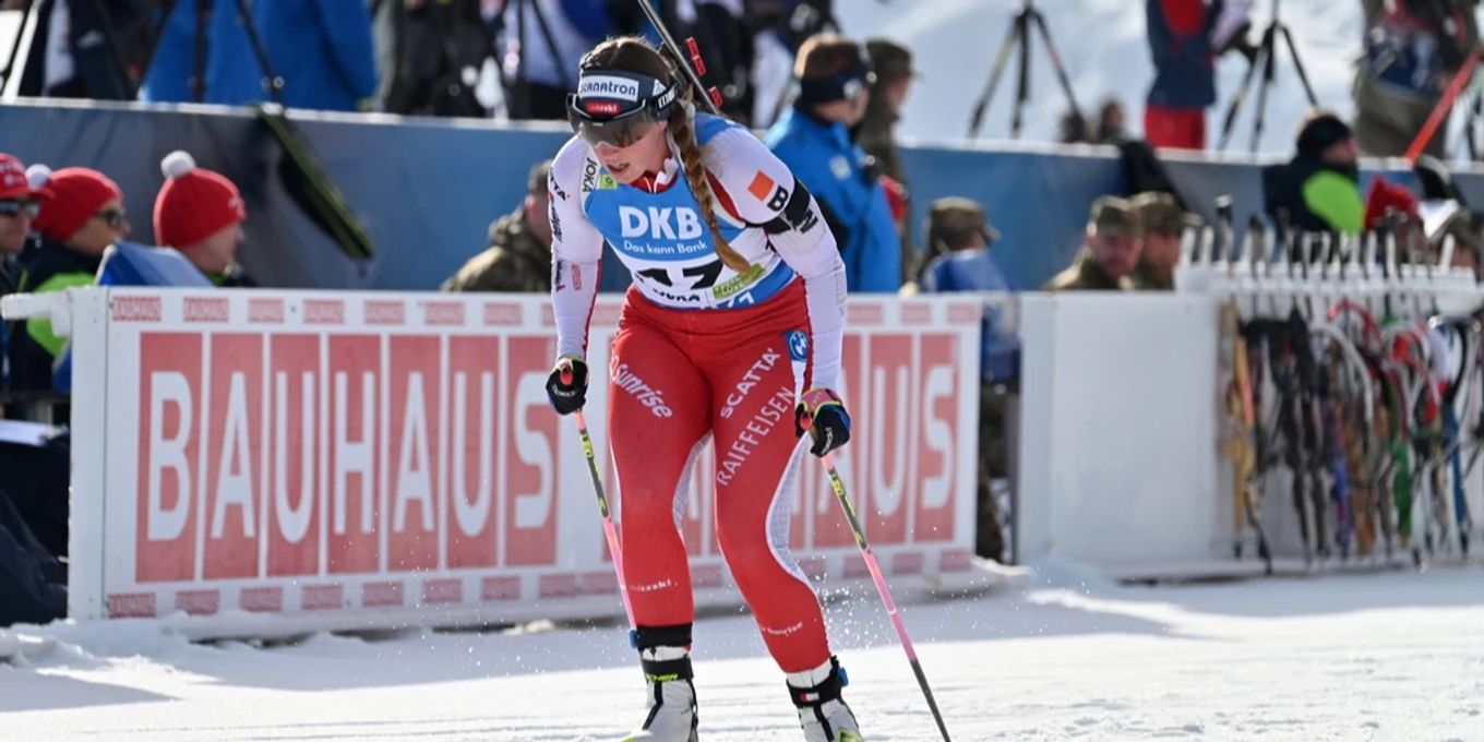 Biathlon: Lena Häcki-Gross stösst in die Top 10 vor | Nau.ch
