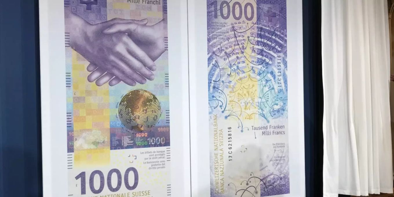 Neue 1000er Note hat keine zusätzlichen Sicherheitsmerkmale | Nau.ch