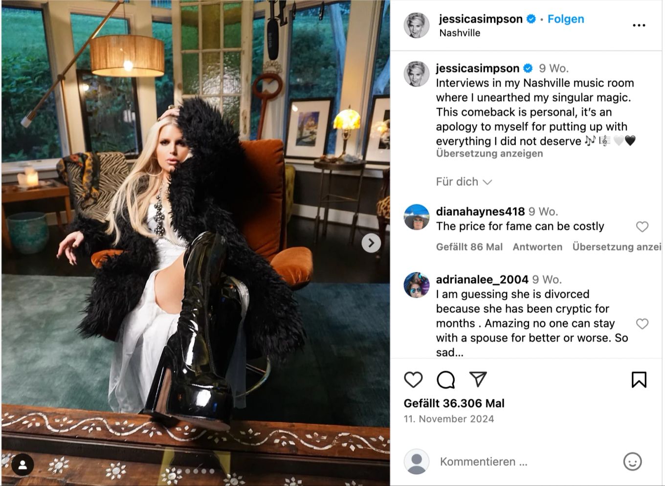 Jessica Simpson und Eric Johnson: Ehe-Aus nach zehn Jahren | Nau.ch