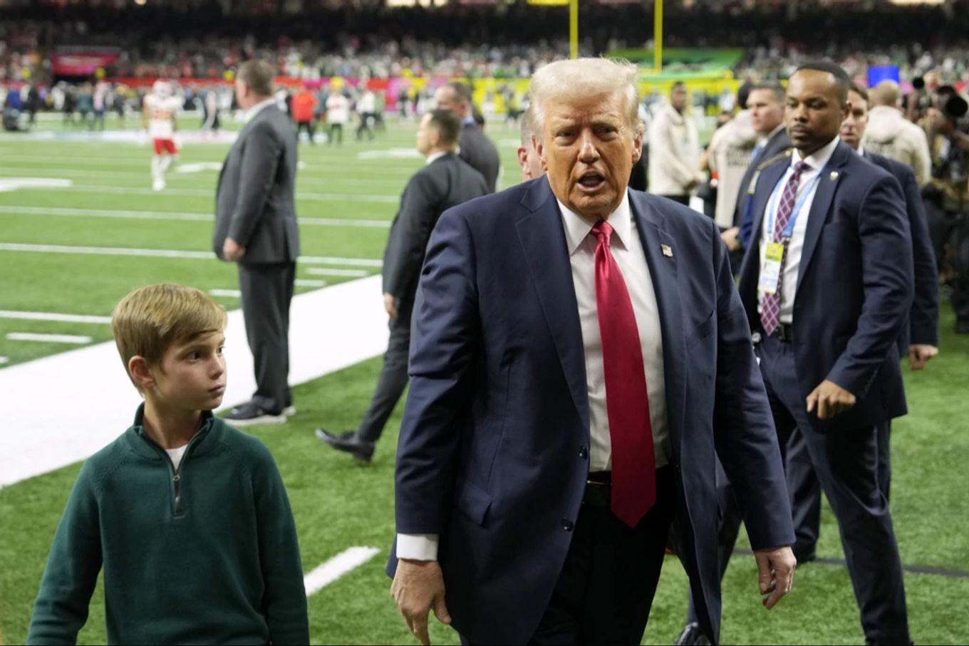 «Geheimagent»: Enkel von Donald Trump wird zum Super-Bowl-Star | Nau.ch