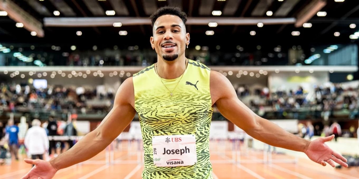 Jason Joseph läuft Schweizer Rekord über 60 m Hürden | Nau.ch