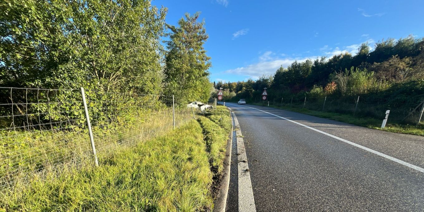 Autobahnauffahrt bei Biberist SO: Autofahrer prallt in Wildzaun | Nau.ch