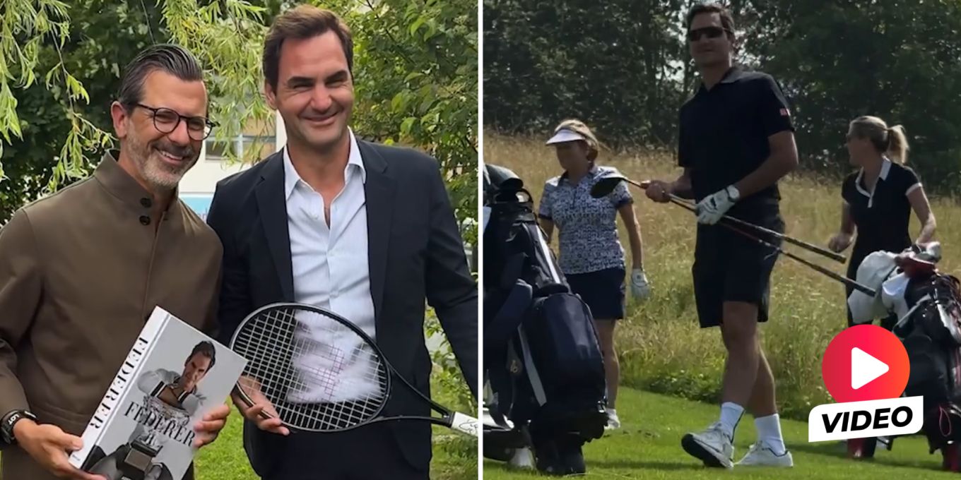 Golf-Ass! Roger Federer beeindruckt in Sagogn GR | Nau.ch