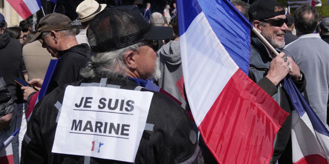 Tausende protestieren in Paris gegen Le Pens Wahlverbot | Nau.ch