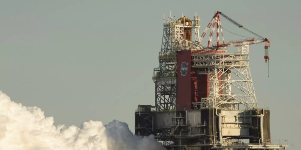 Die Nasa präsentiert erstmals den Aufbau der SLS-Rakete