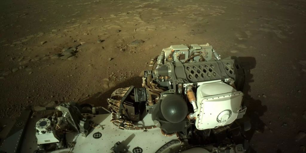 Mars-Rover testet Laser und übermittelt erste Audio-Aufnahmen
