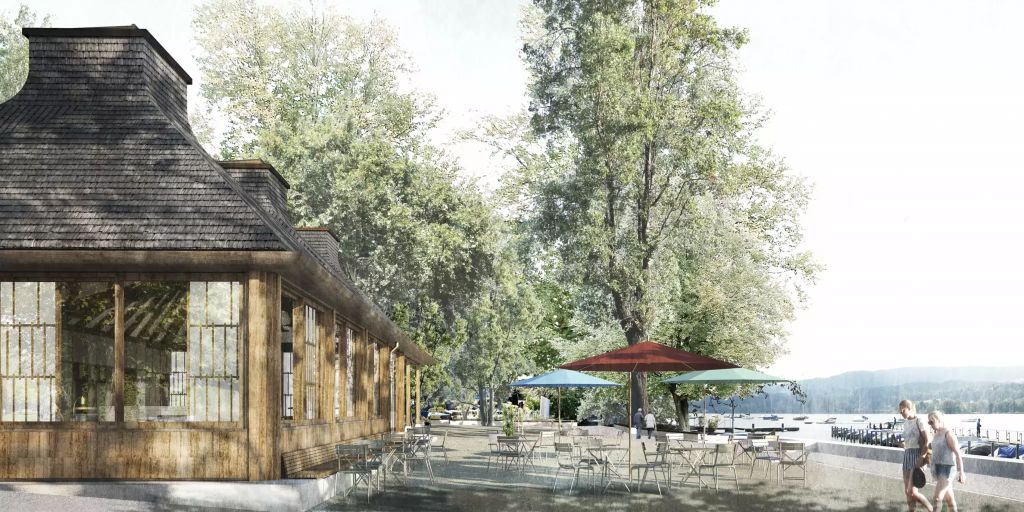 Die Baubewilligung für das neue Seerestaurant in Uster liegt vor
