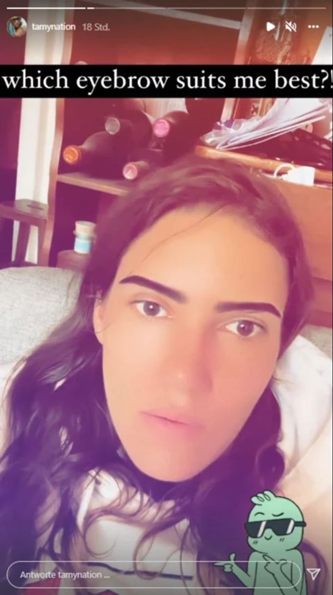 Model Tamy Glauser zeigt sich mit buschiger Monobraue | Nau.ch