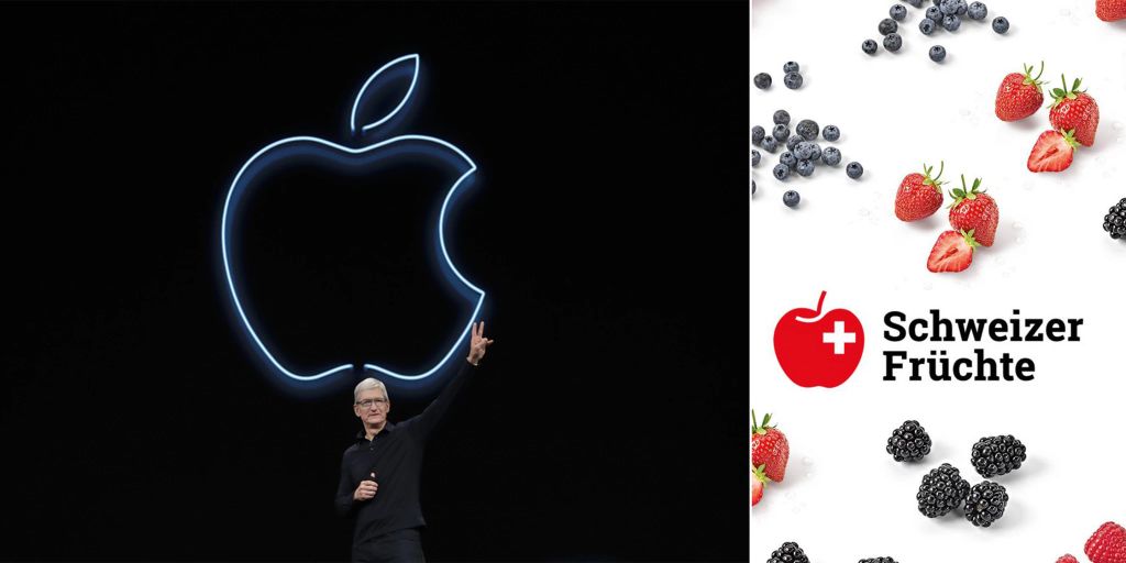 Technik: Apple im Patentstreit mit Schweizer Obstverband