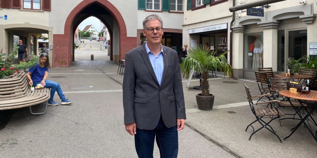 Der neue Landratspräsident Peter Hartmann ist grün, aber nicht links