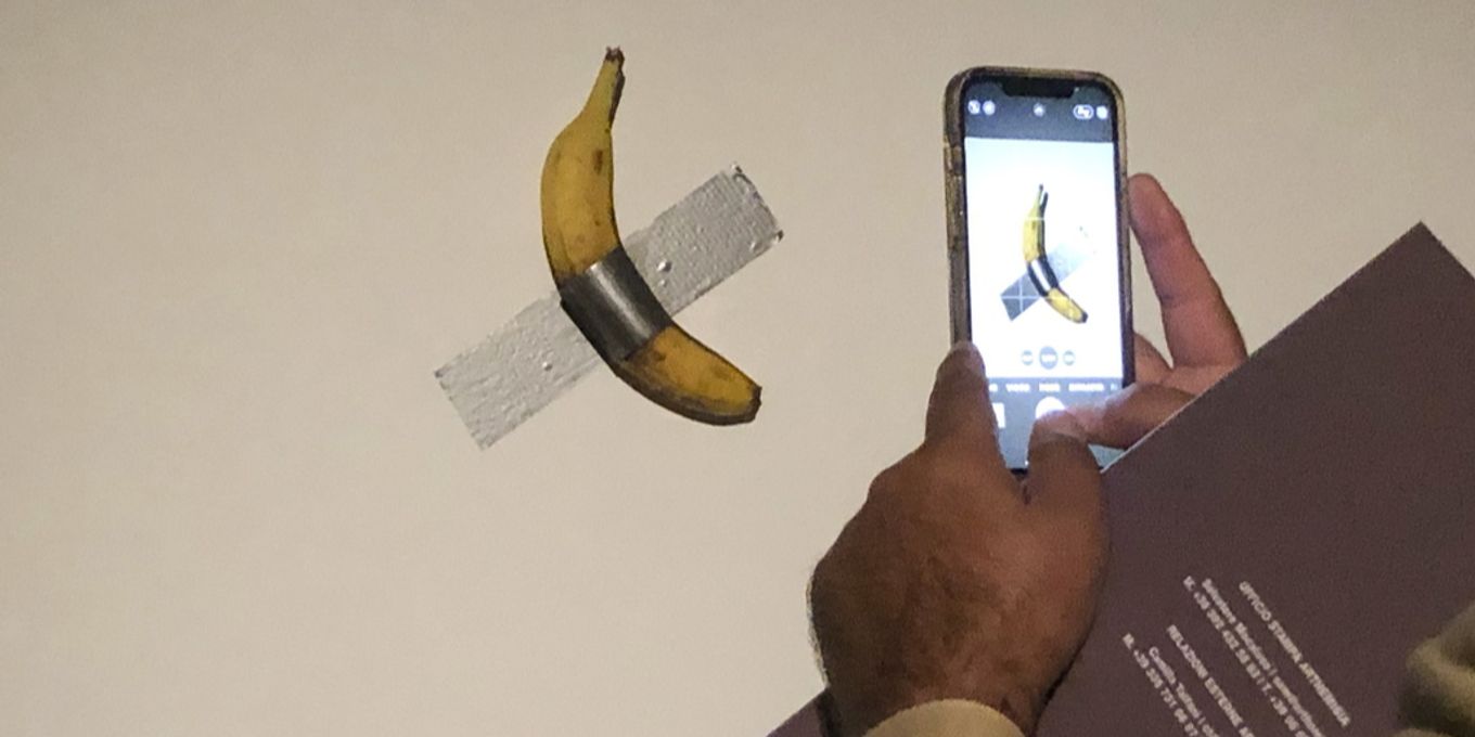Eklat im Centre Pompidou in Metz: Besucher isst 6-Millionen-Banane | Nau.ch