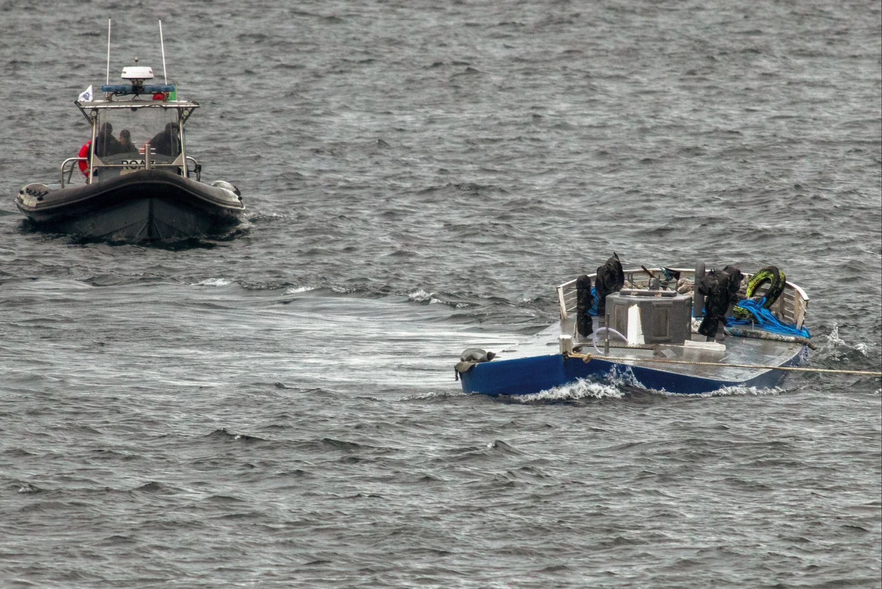 Polizei stoppt Schmuggler in selbstgebautem U-Boot auf Atlantik | Nau.ch