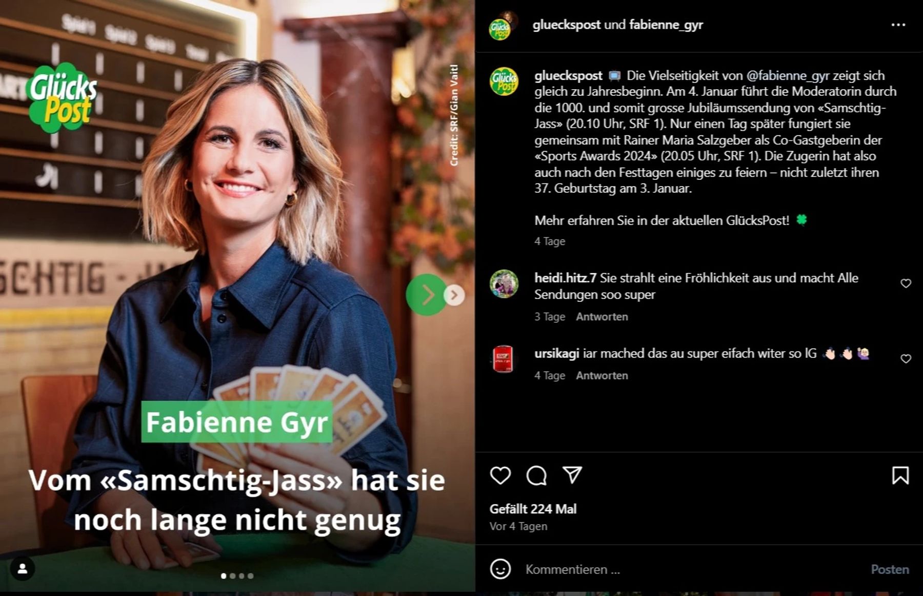 «Samschtig-Jass» feiert 1000. Sendung | Nau.ch