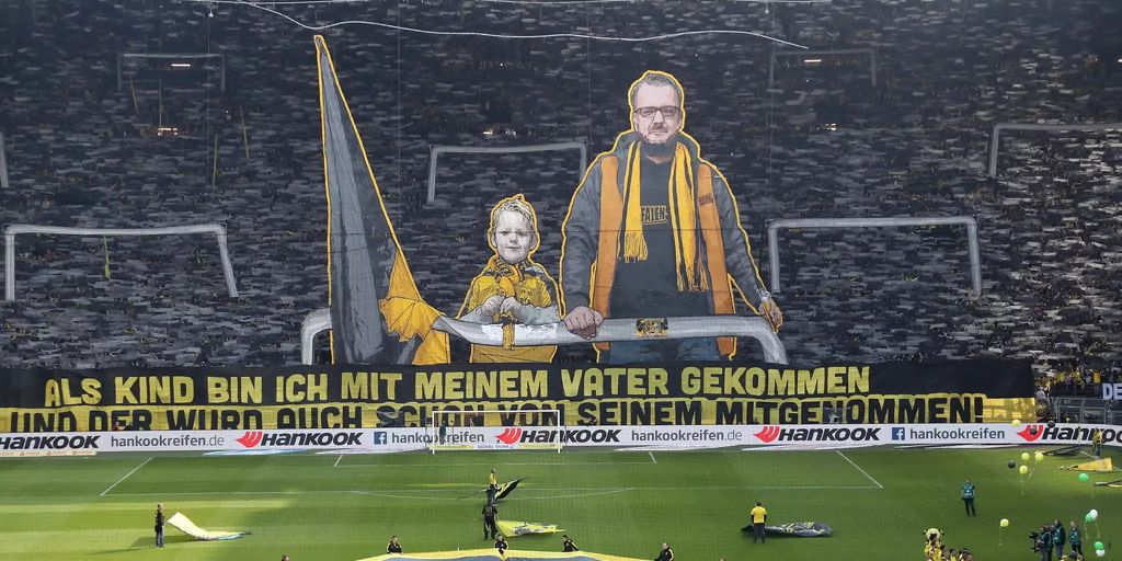 BVB mit eindrücklicher Choreo vor Spitzenspiel