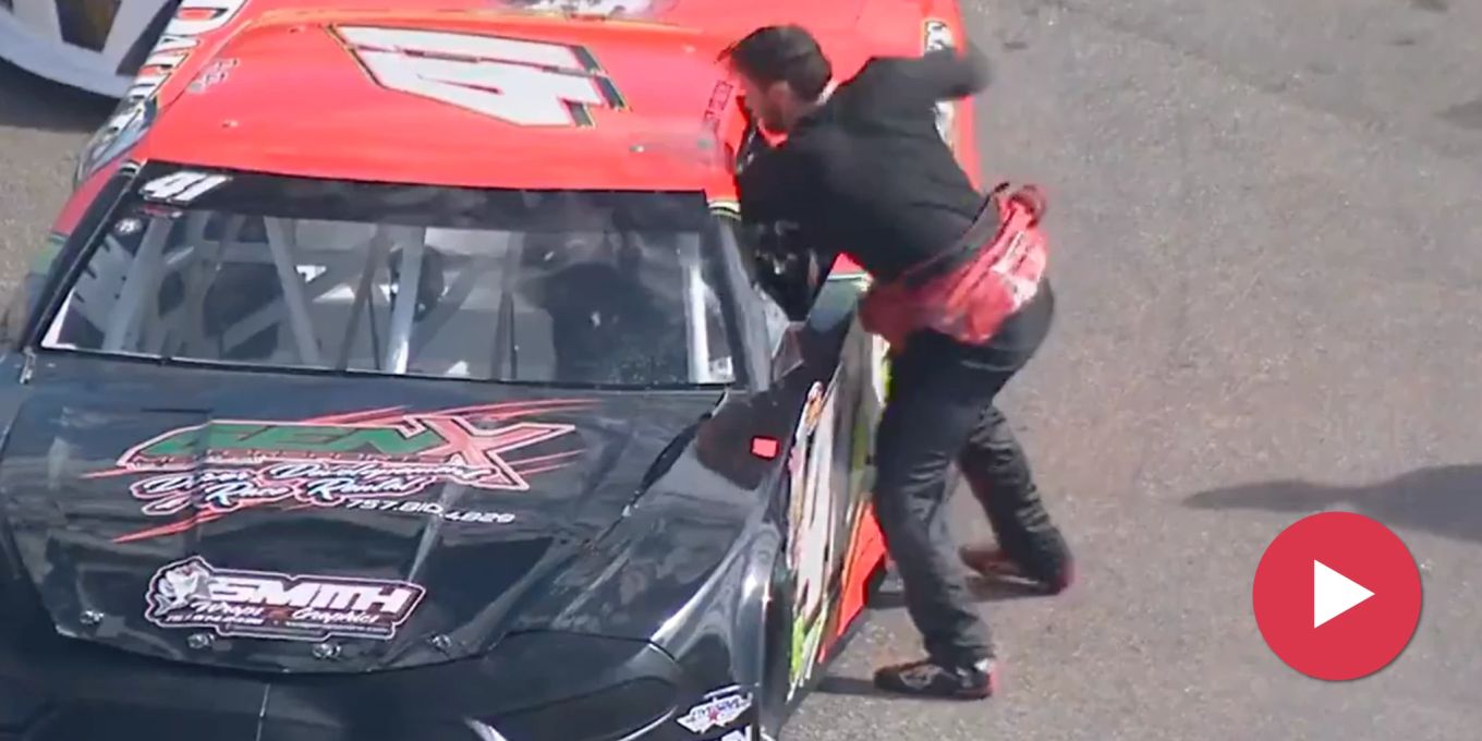NASCAR: Andrew Grady geht nach Unfall auf Davey Callihan los | Nau.ch