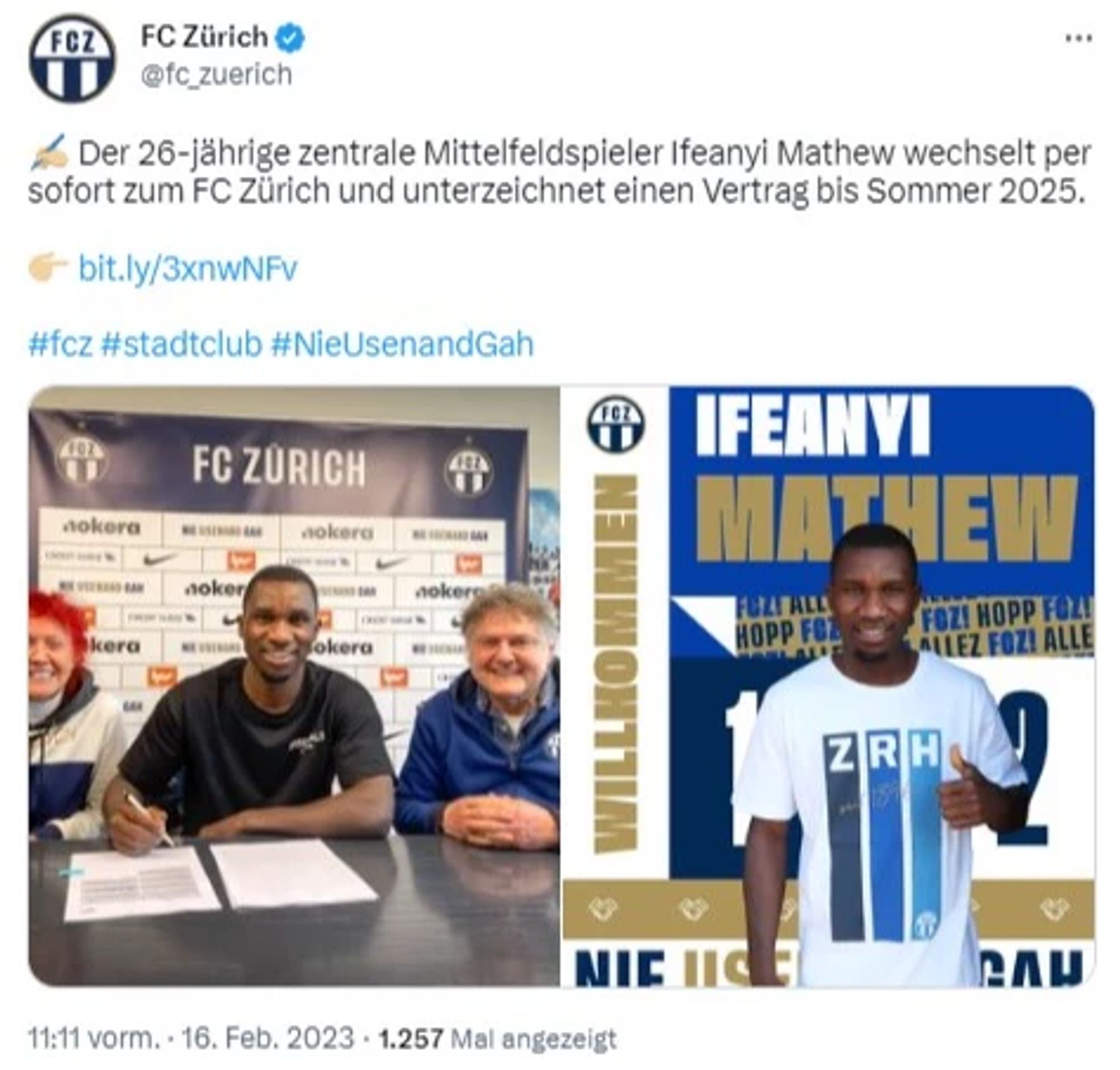 Transfer-Karussell: GC-Verteidiger Loosli vor Abgang in Bundesliga | Nau.ch