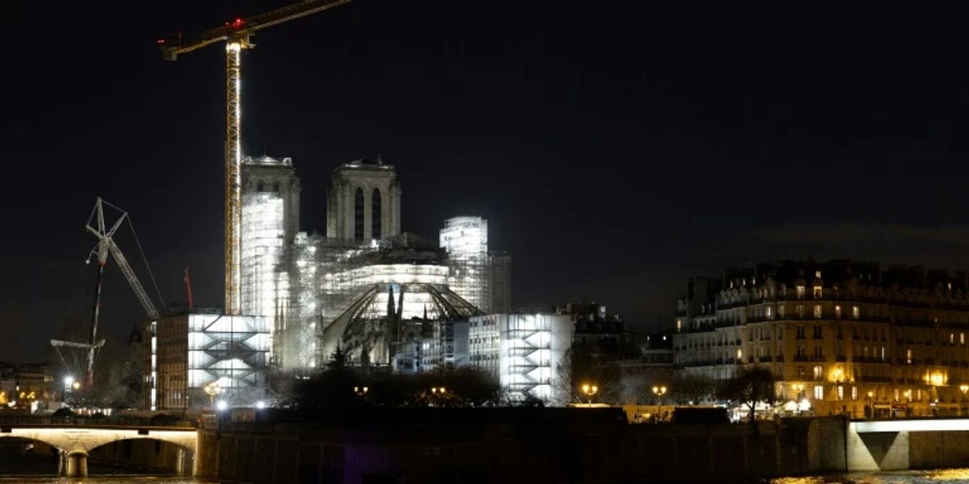 Notre-Dame in Paris soll am 8. Dezember 2024 komplett eröffnet werden ...
