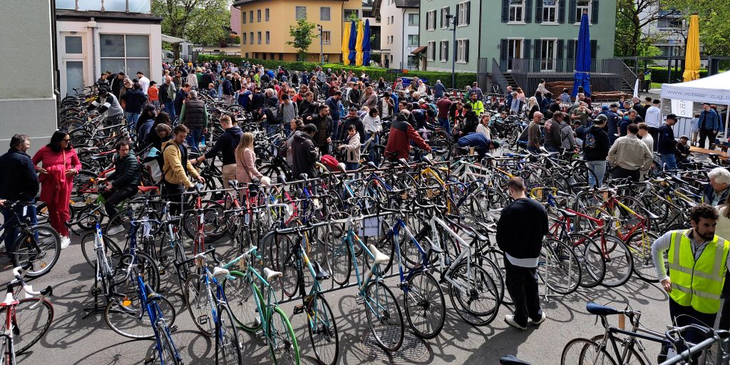 VC Baar-Zug erzielt Rekordzahlen bei jährlicher Velobörse VC Baar-Zug erzielt Rekordzahlen bei jährlicher Velobörse