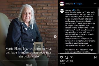 Schwester von Papst nimmt nicht an Trauerfeierlichkeiten teil | Nau.ch