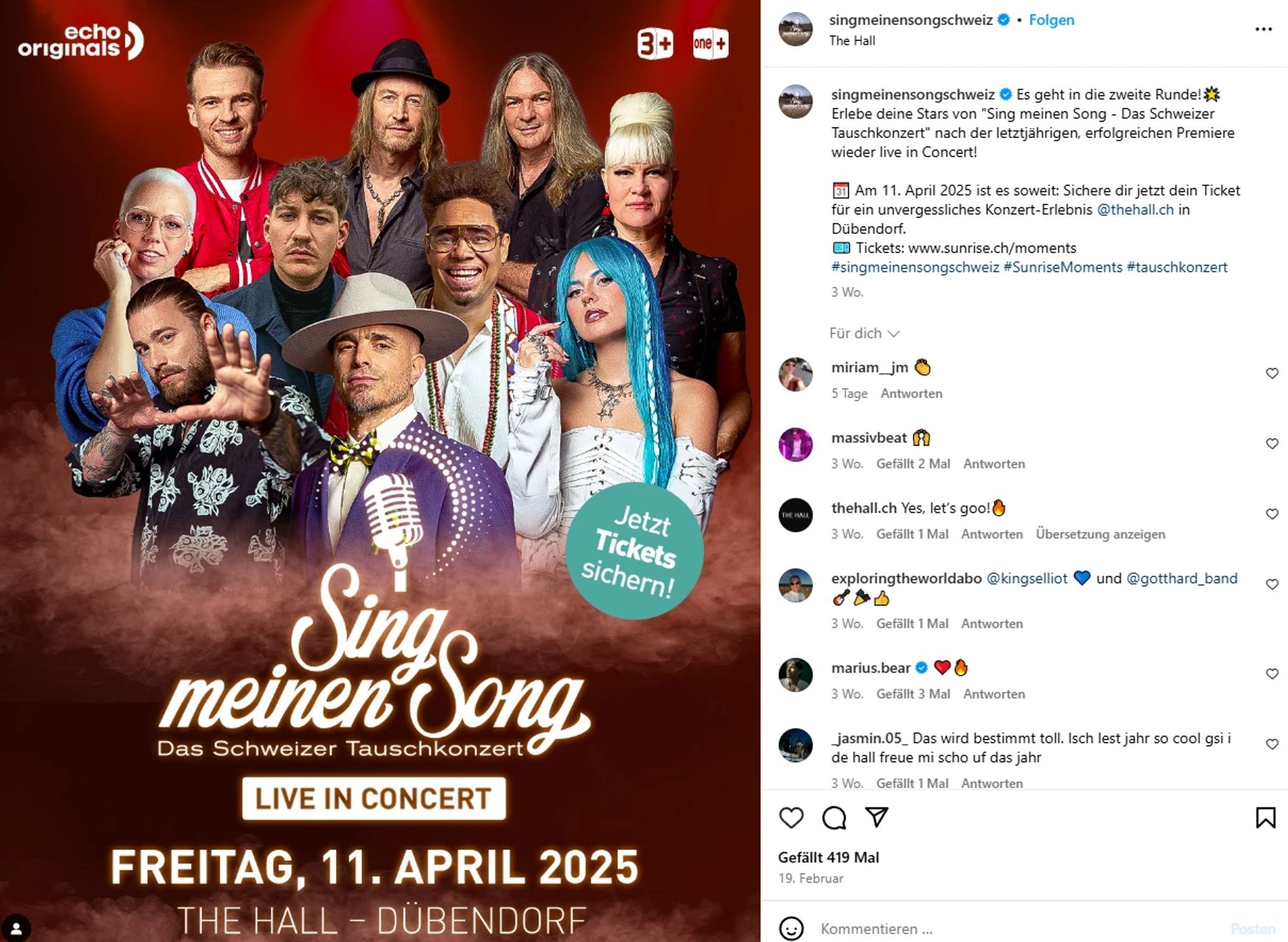 Elegantes Sing Meinen Song Neue Staffel Bild