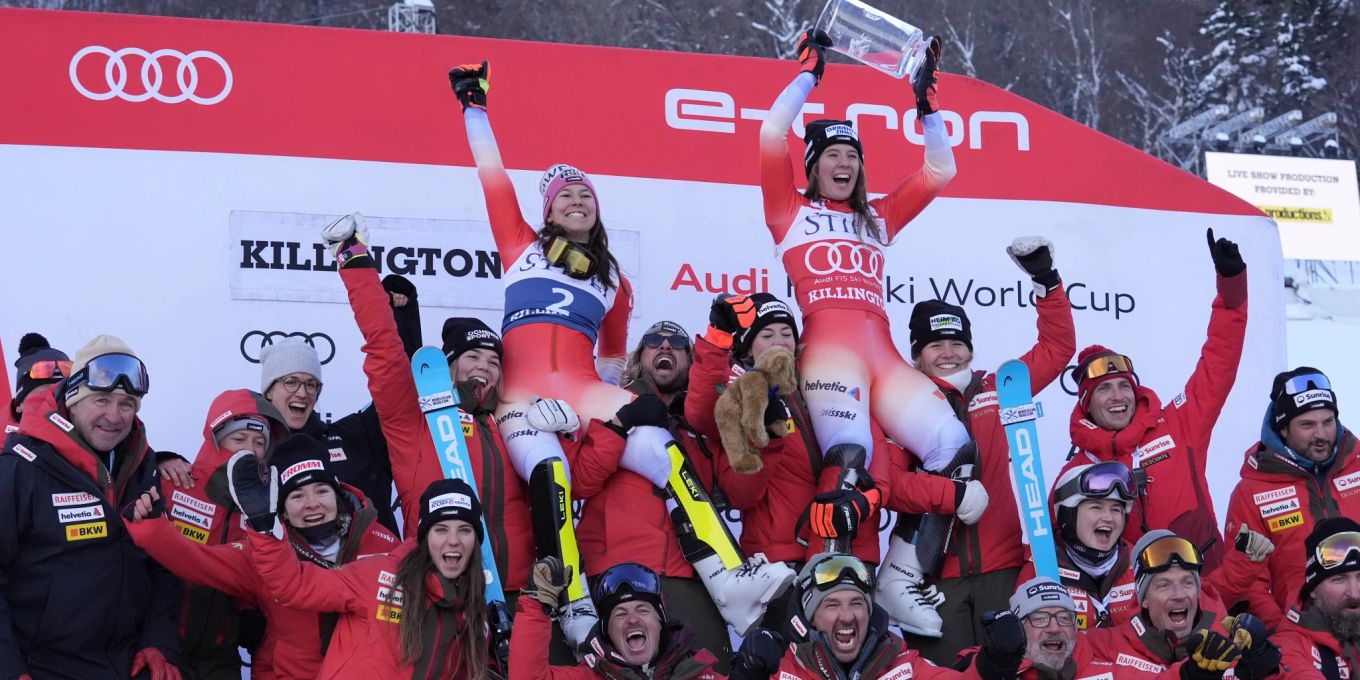 Hier feiert Camille Rast Premieren-Sieg im Weltcup | Nau.ch