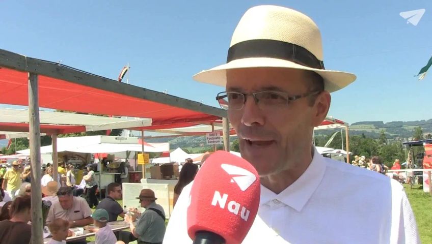 Am Kinderfest in St.Gallen feiert der Stadtpräsident Geburtstag