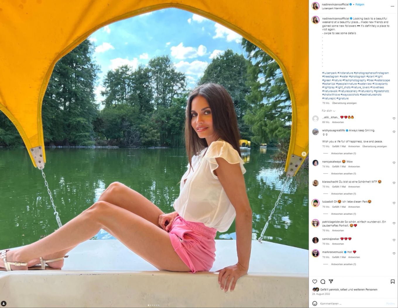 Hat Ehemann Ex-Miss-Finalistin getötet? Nadine Vinzens «erstaunt» | Nau.ch