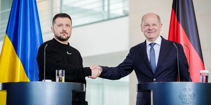 Frankreich und Deutschland stärken Selenskyj den Rücken | Nau.ch