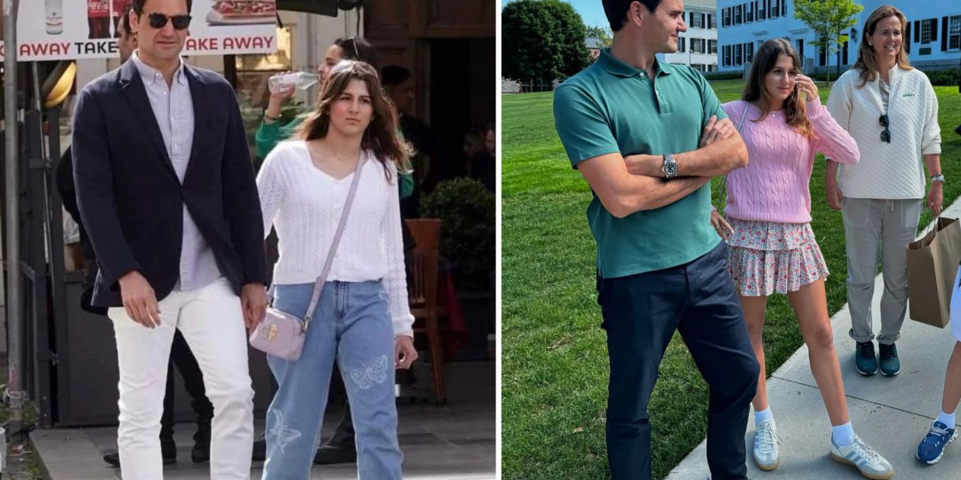 Roger Federer: Zwillinge (11) überraschen in Shanghai | Nau.ch