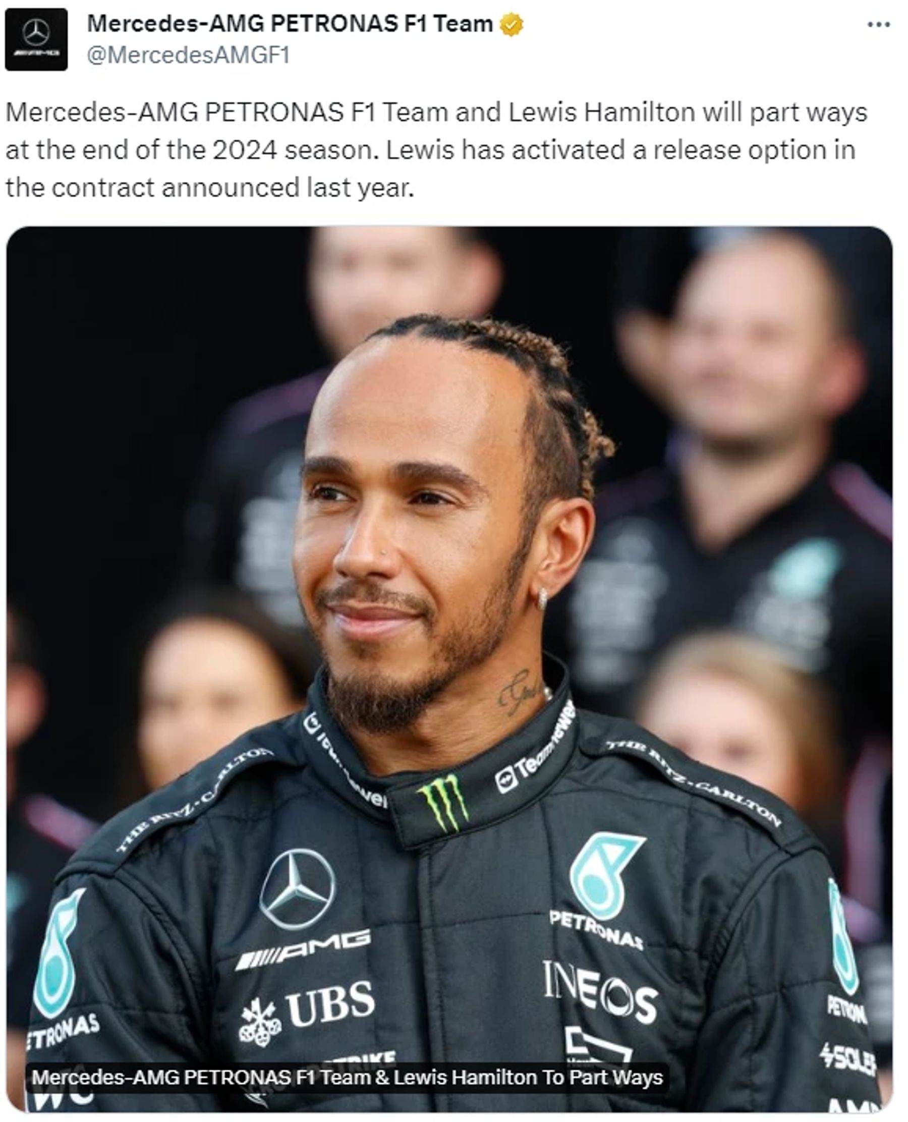 Lewis Hamilton verlässt Mercedes und wechselt 2025 zu Ferrari! | Nau.ch