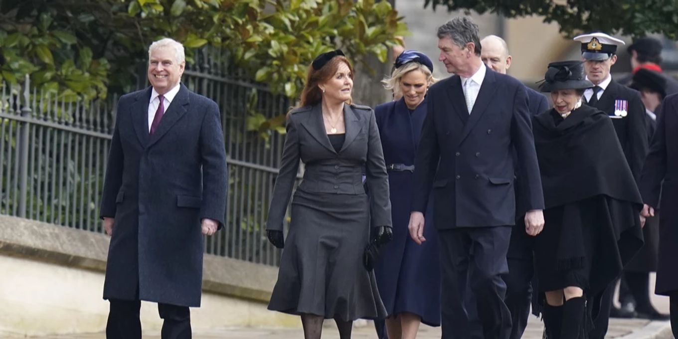 Prinz Andrew führt die Royals an einen Gottesdienst und grinst | Nau.ch