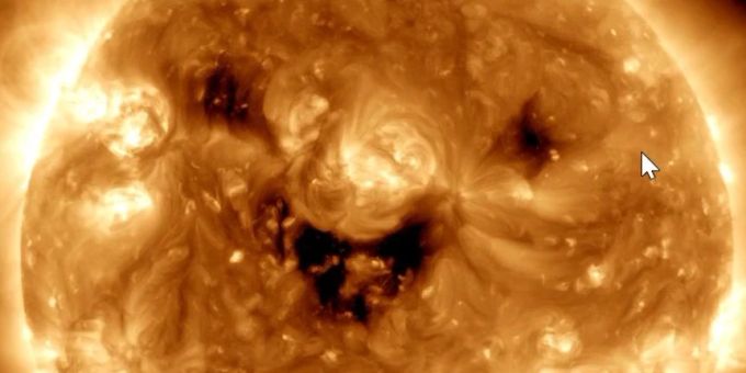Lachende Sonne: Nasa schiesst aussergewöhnliches Bild | Nau.ch